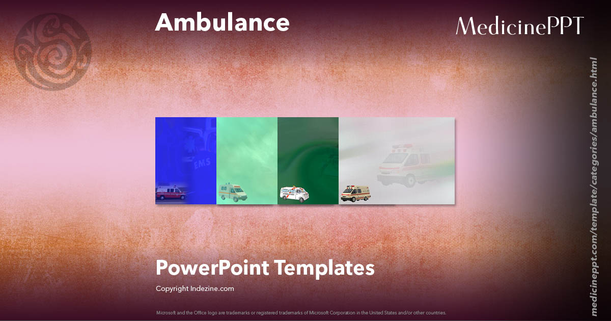 Ambulance - Medicine PowerPoint Templates
