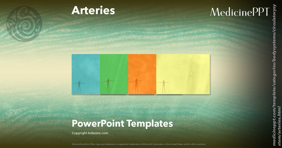 Arteries - Medicine PowerPoint Templates