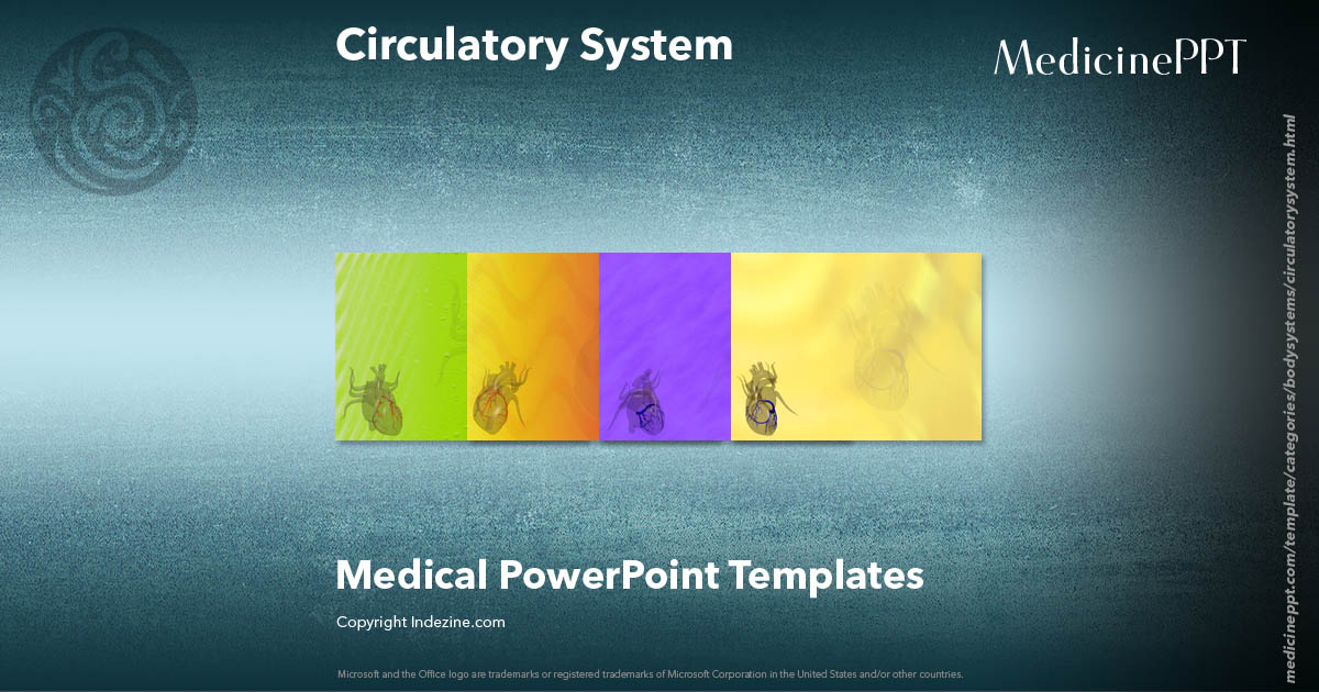 Medicine PowerPoint: Circulatory System Medicine PowerPoint Templates