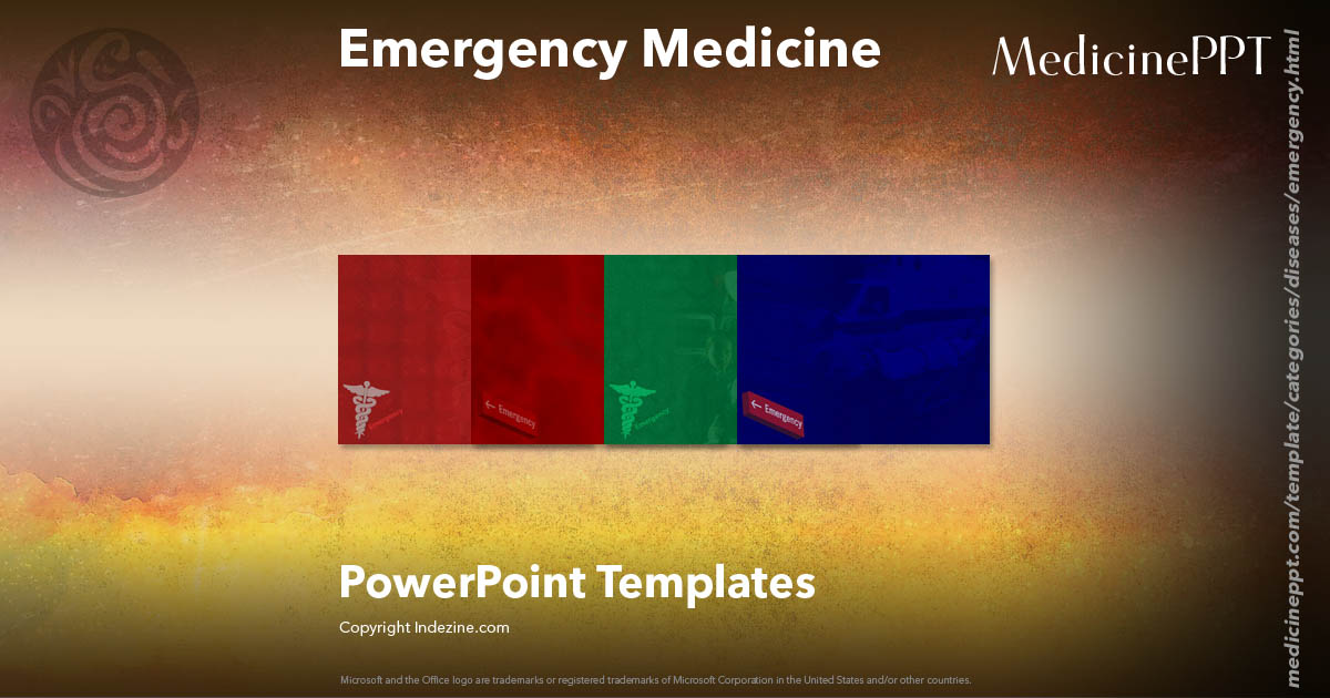 Emergency Medicine - Medicine PowerPoint Templates