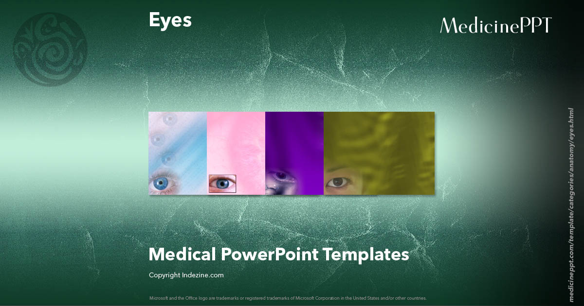 Medicine PowerPoint: Eyes Medicine PowerPoint Templates
