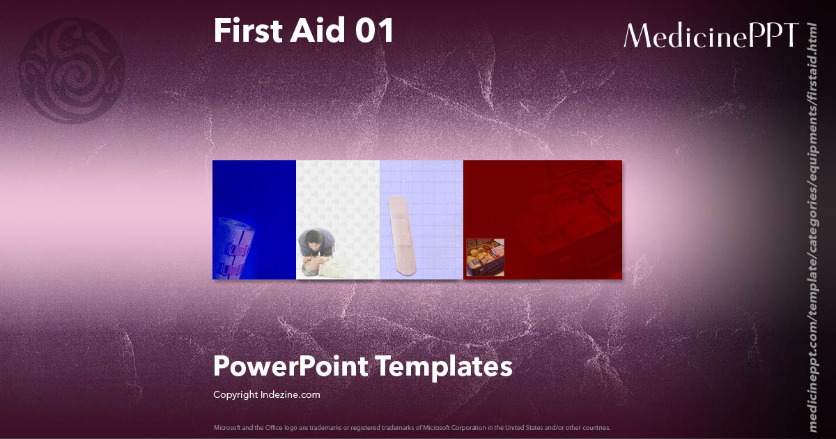 First Aid 01 - Medicine PowerPoint Templates