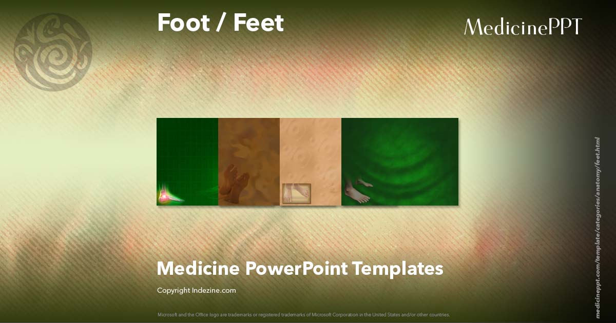 Foot / Feet - Medicine PowerPoint Templates