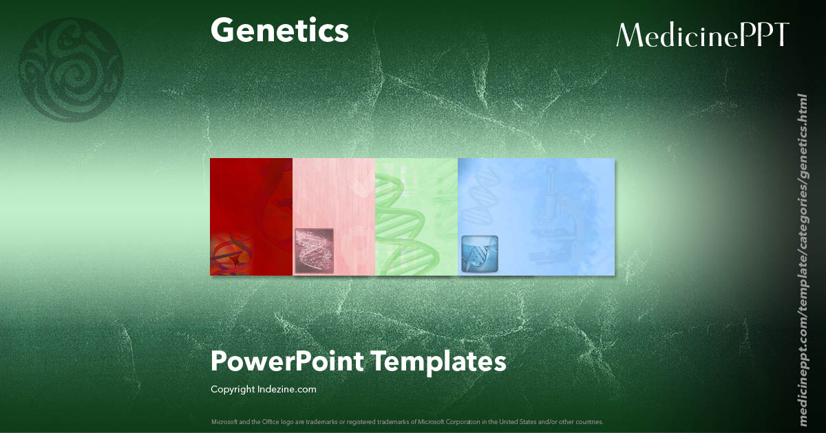 Genetics - Medicine PowerPoint Templates