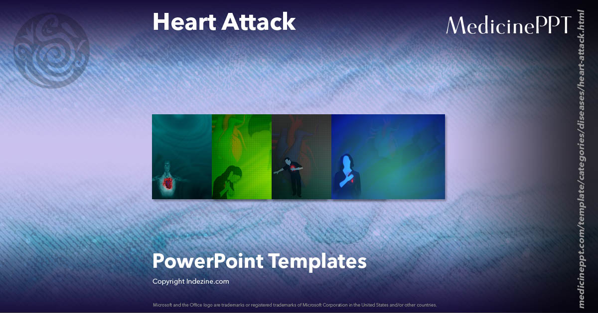 Heart Attack - Medicine PowerPoint Templates