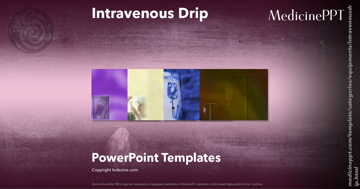 Intravenous Drip - Medicine PowerPoint Templates