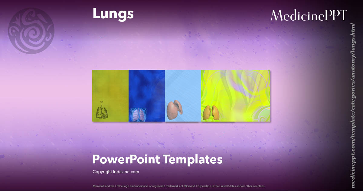 Lungs - Medicine PowerPoint Templates
