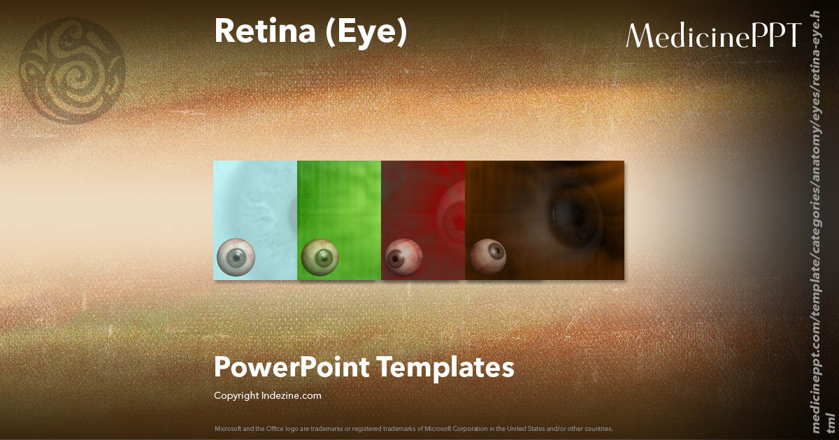 Retina (Eye) - Medicine PowerPoint Templates