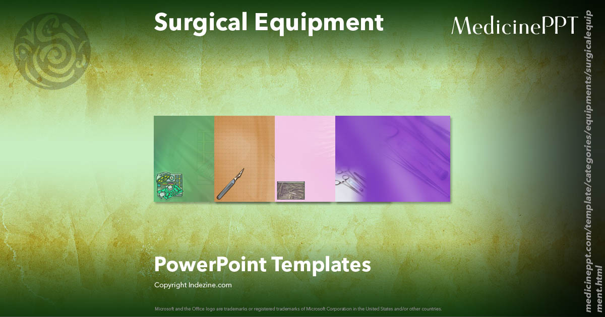 Surgical Equipment - Medicine PowerPoint Templates