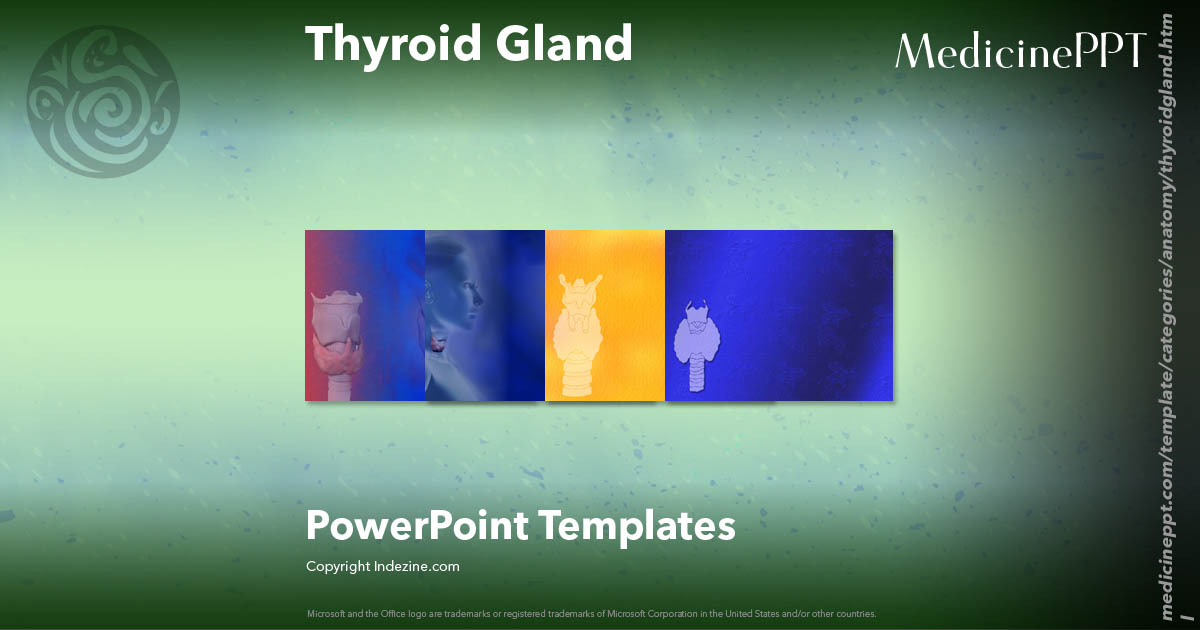 Thyroid Gland - Medicine PowerPoint Templates