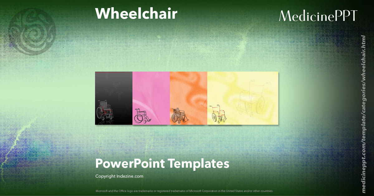 Wheelchair - Medicine PowerPoint Templates