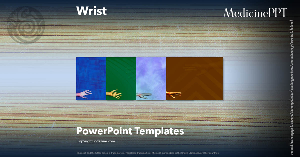 Wrist - Medicine PowerPoint Templates