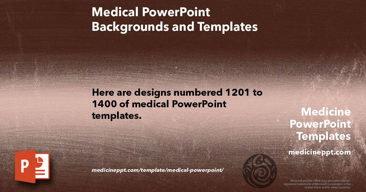 Medical PowerPoint Backgrounds and Templates