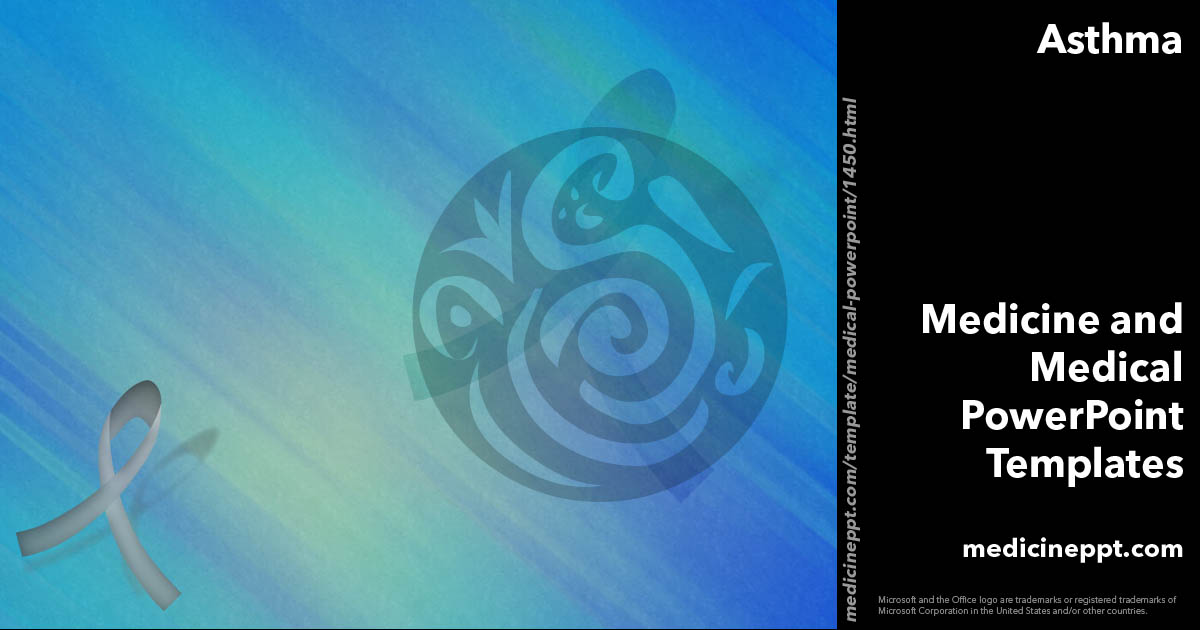 Asthma 05 - Medicine PowerPoint Templates