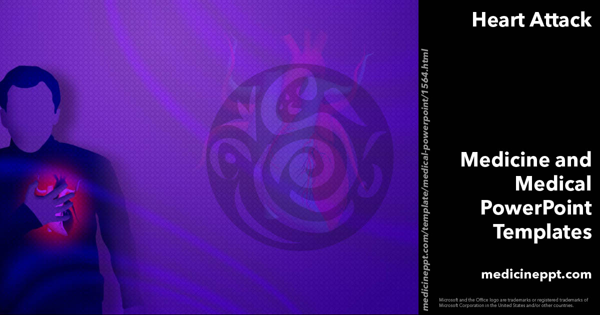 Heart Attack 07 - Medicine PowerPoint Templates