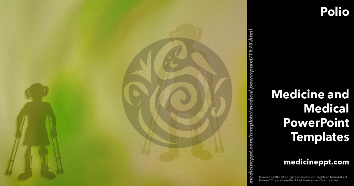 Polio 02 - Medicine PowerPoint Templates