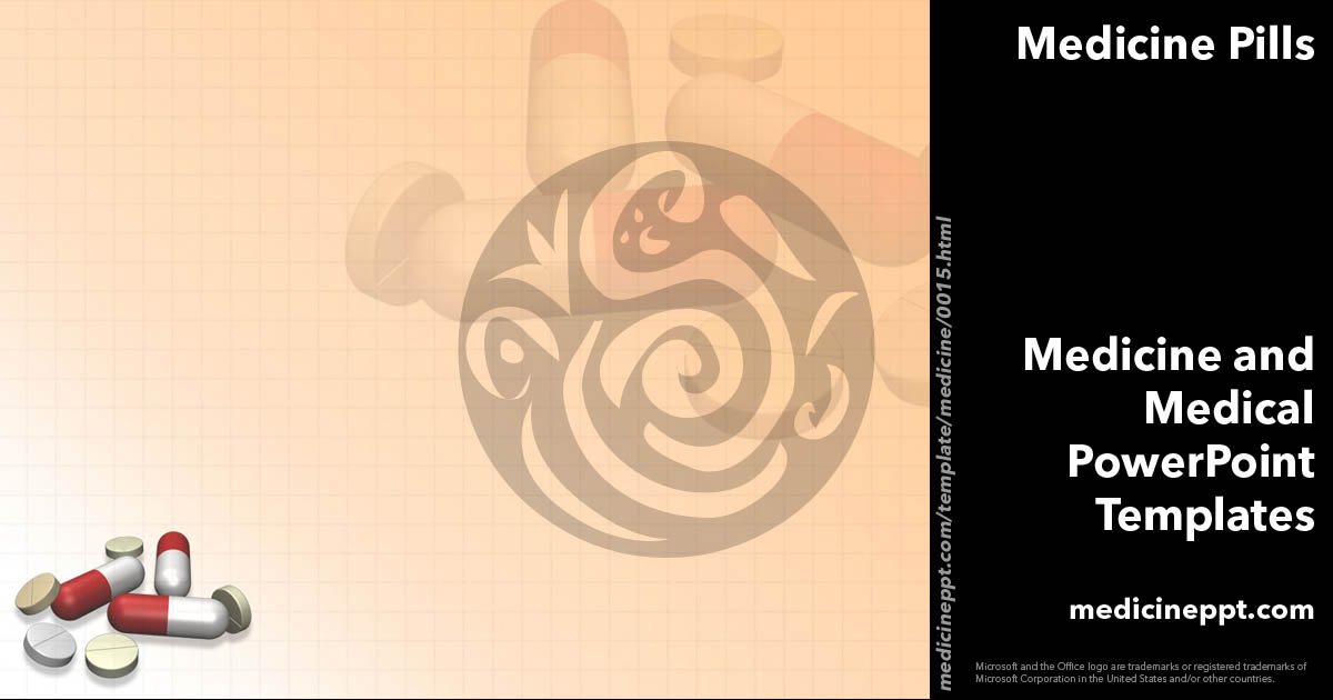 Medicine Pills 01 - Medicine PowerPoint Templates