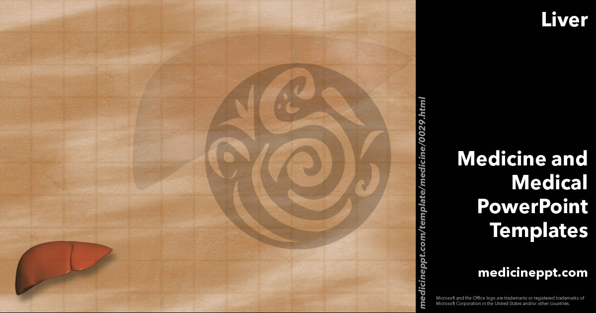 Liver 02 - Medicine PowerPoint Templates