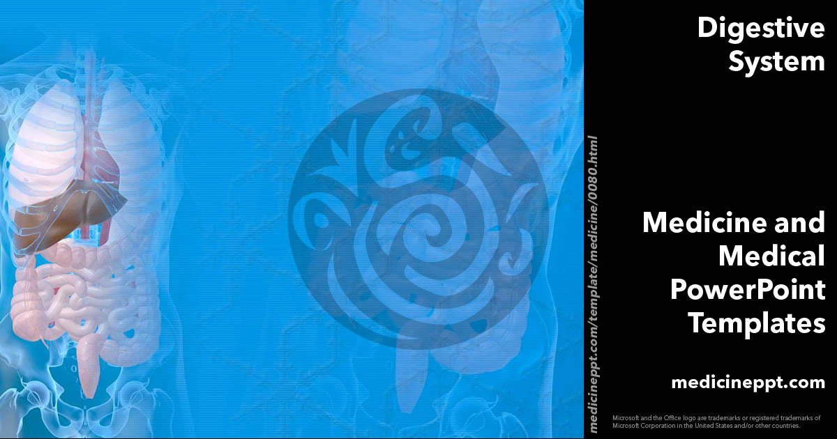 Digestive System 01 - Medicine PowerPoint Templates