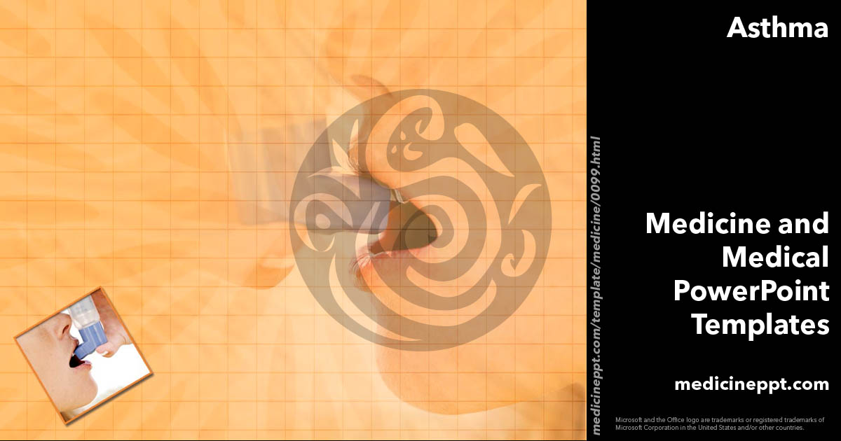 Asthma 01 - Medicine PowerPoint Templates