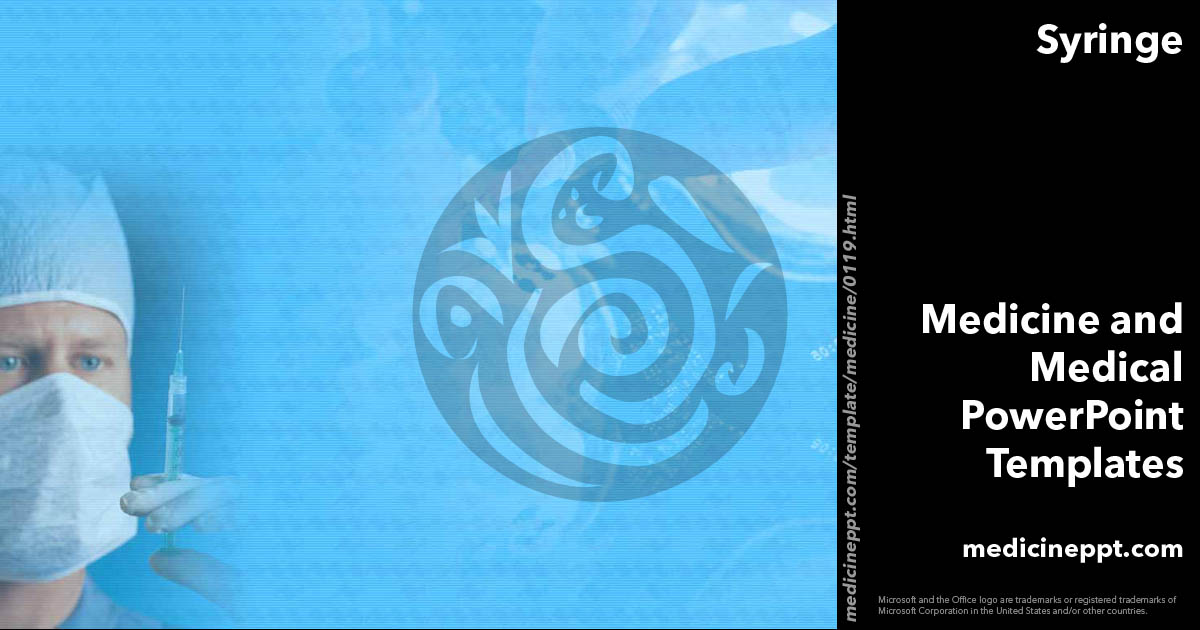 Syringe 05 - Medicine PowerPoint Templates
