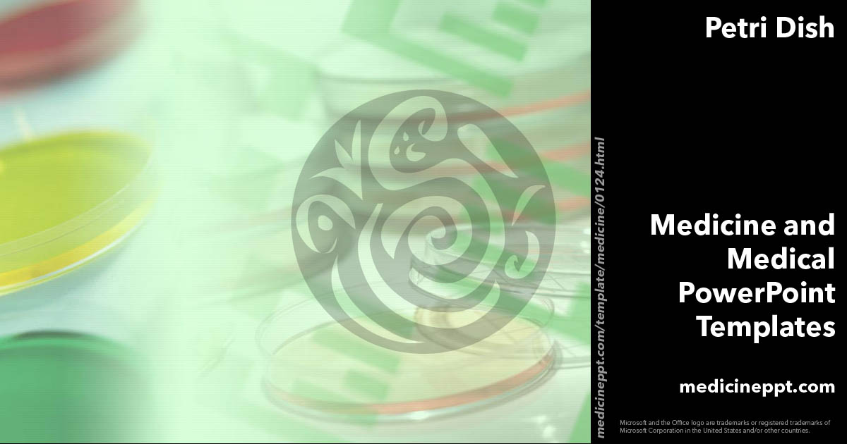 Petri Dish 02 - Medicine PowerPoint Templates