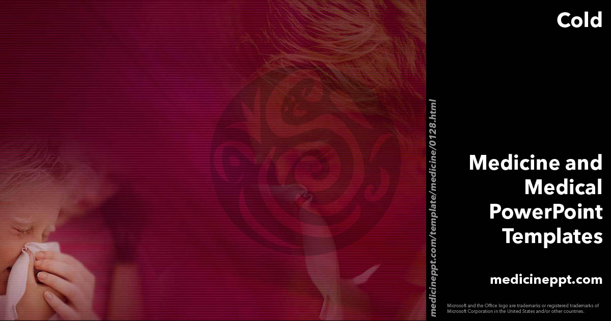 Cold 02 - Medicine PowerPoint Templates