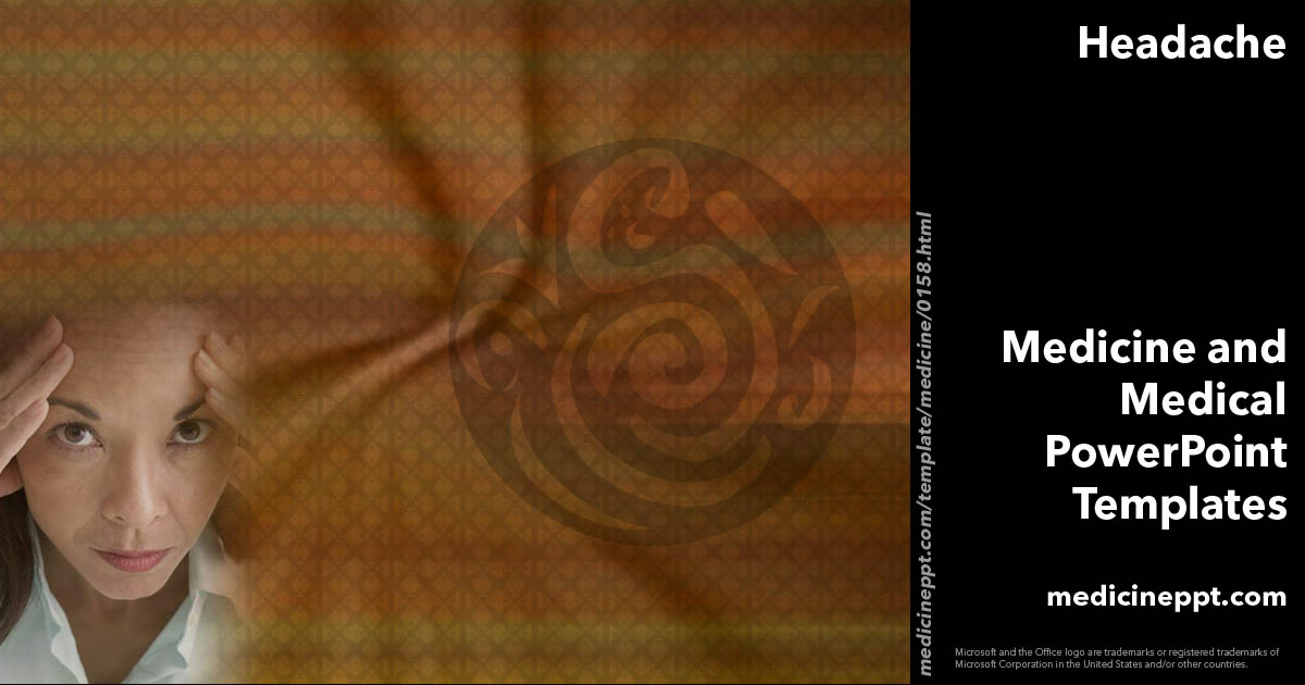 Headache 04 - Medicine PowerPoint Templates