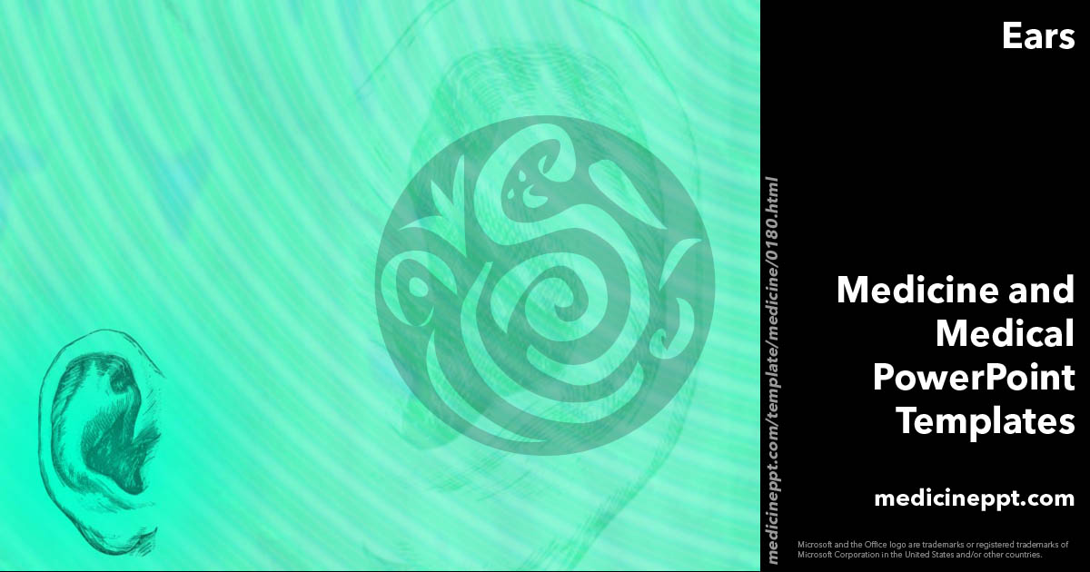 Ears 01 - Medicine PowerPoint Templates