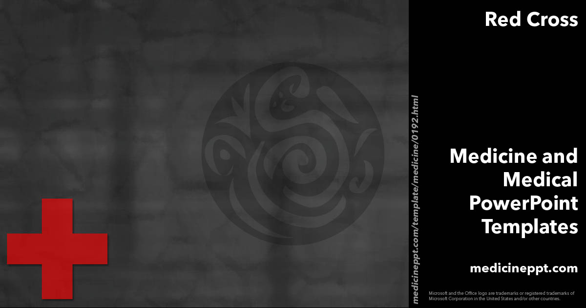 Red Cross 03 - Medicine PowerPoint Templates