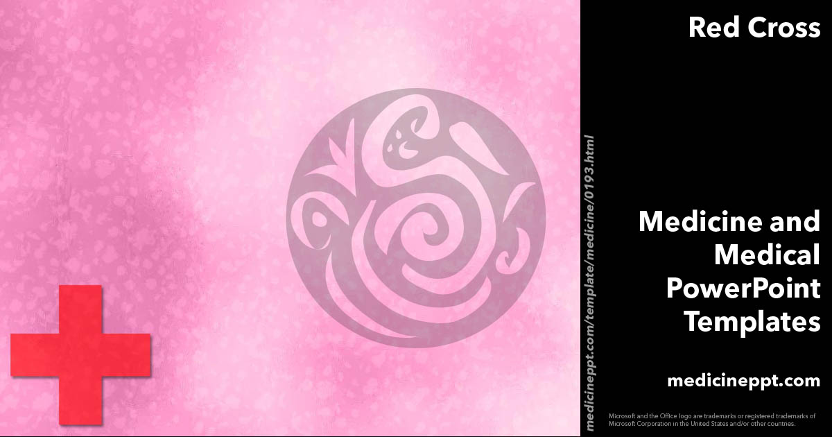 Red Cross 04 - Medicine PowerPoint Templates