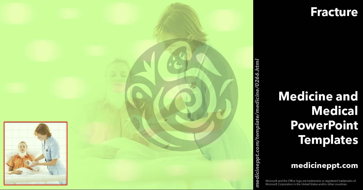 Fracture 07 - Medicine PowerPoint Templates
