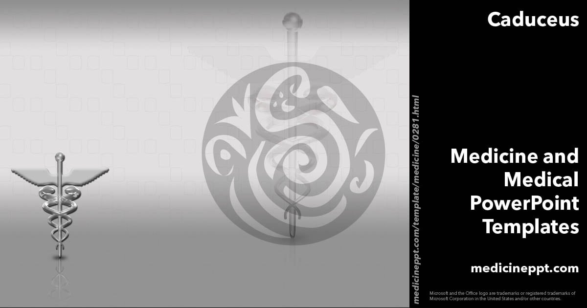 Caduceus 11 - Medicine PowerPoint Templates