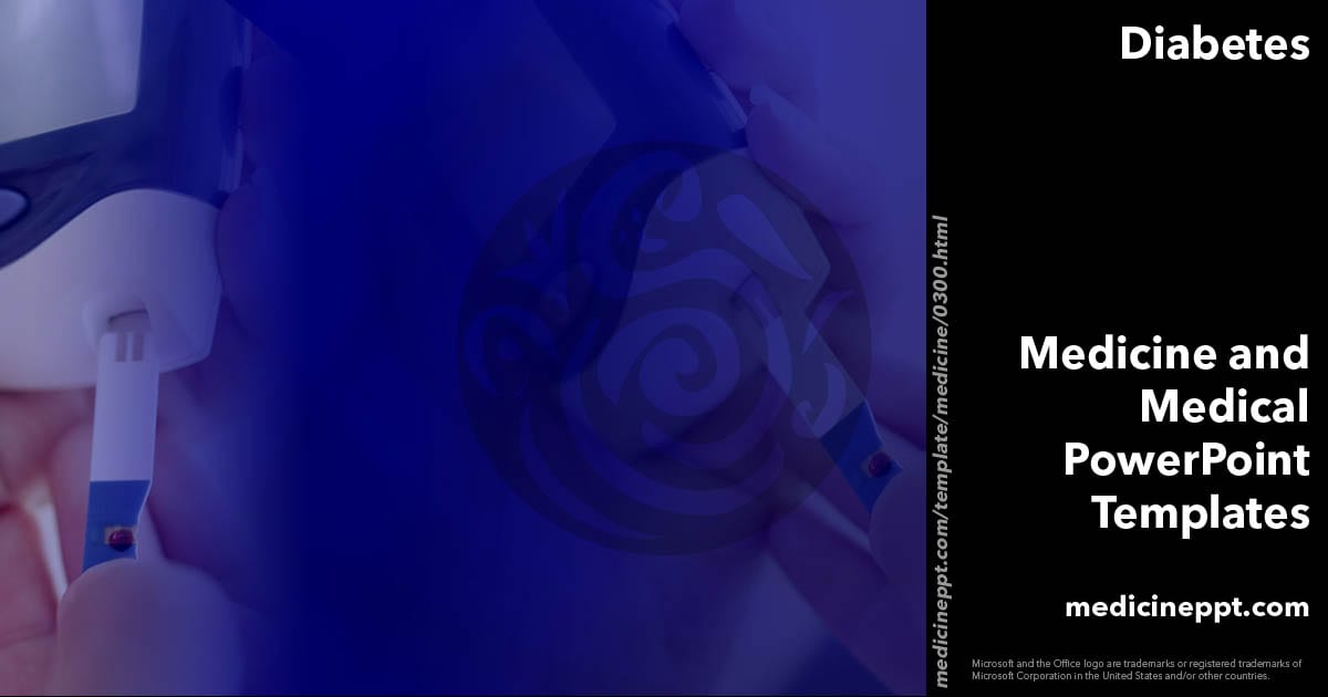 Diabetes 02 - Medicine PowerPoint Templates