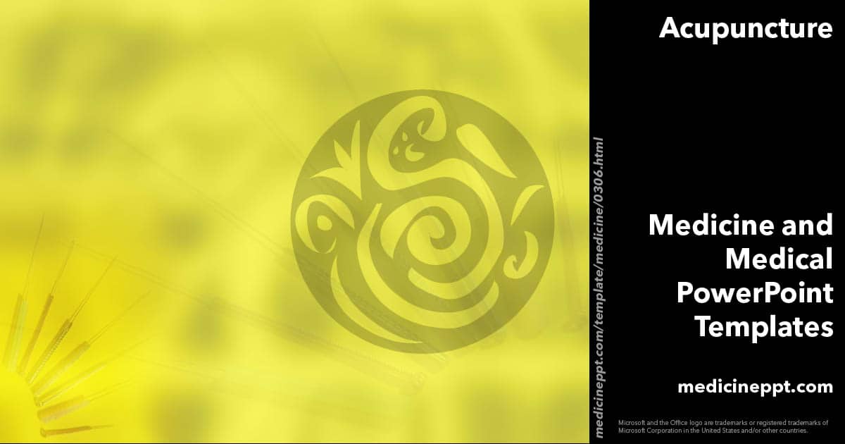Acupuncture 01 - Medicine PowerPoint Templates