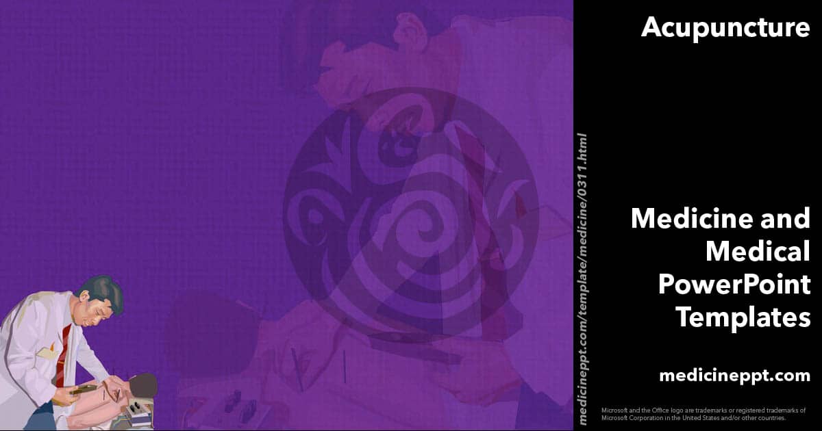 Acupuncture 06 - Medicine PowerPoint Templates