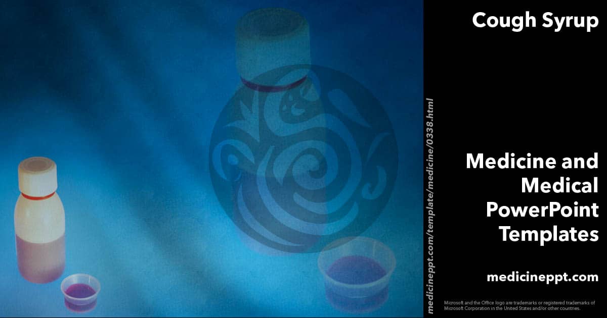 Cough Syrup 05 - Medicine PowerPoint Templates