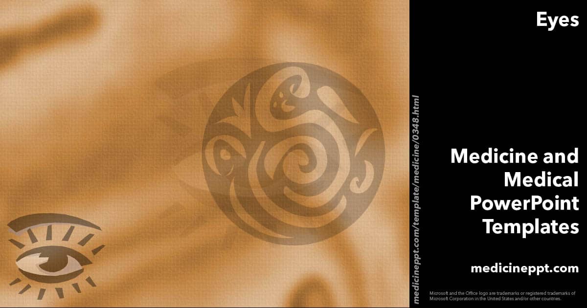 Eyes 05 - Medicine PowerPoint Templates
