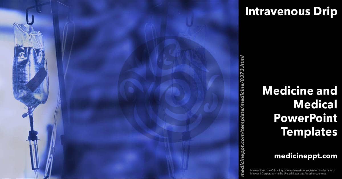Intravenous Drip 03 - Medicine PowerPoint Templates