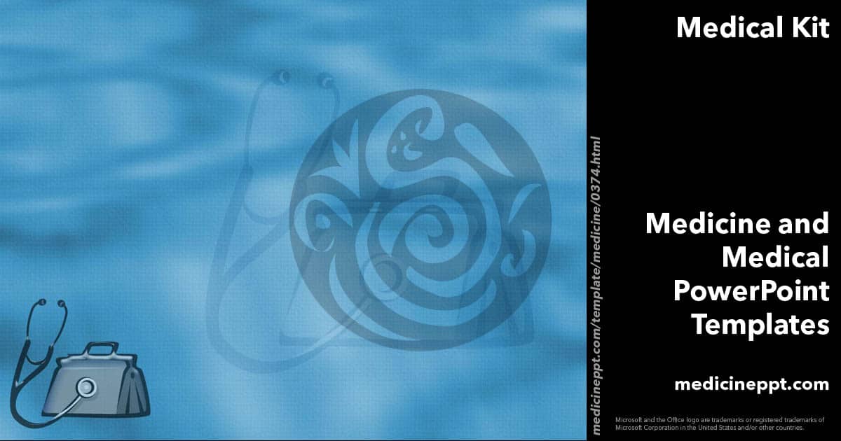 Medical Kit 01 - Medicine PowerPoint Templates