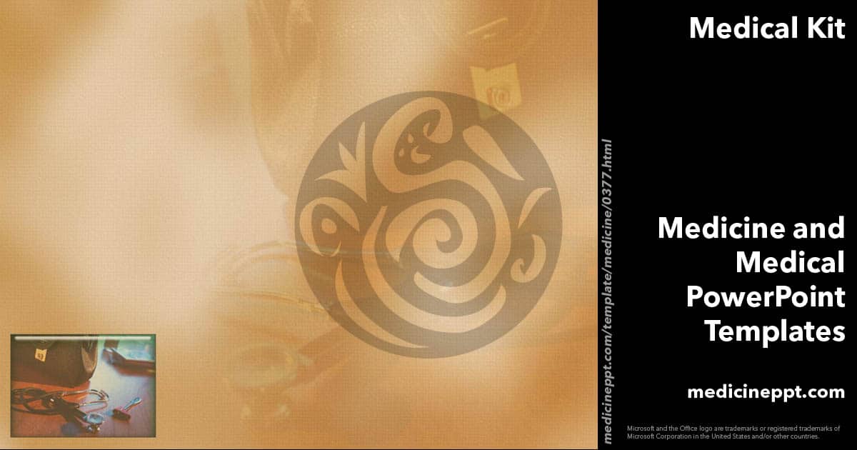 Medical Kit 04 - Medicine PowerPoint Templates