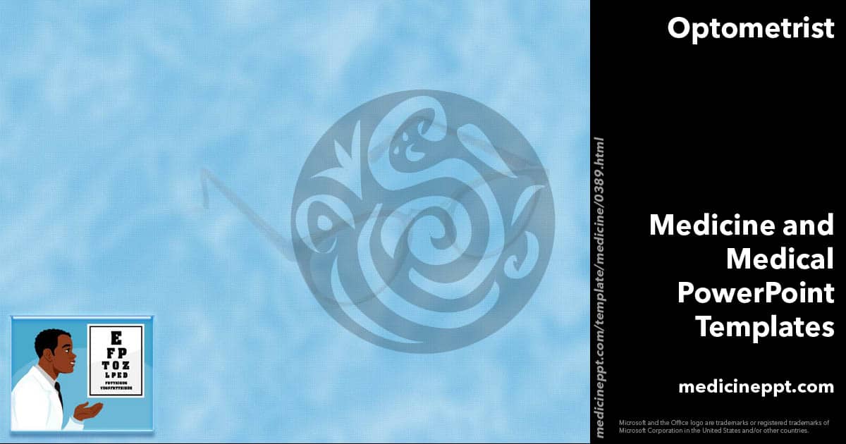 Optometrist 06 - Medicine PowerPoint Templates