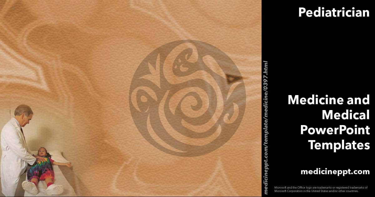 Pediatrician 08 - Medicine PowerPoint Templates