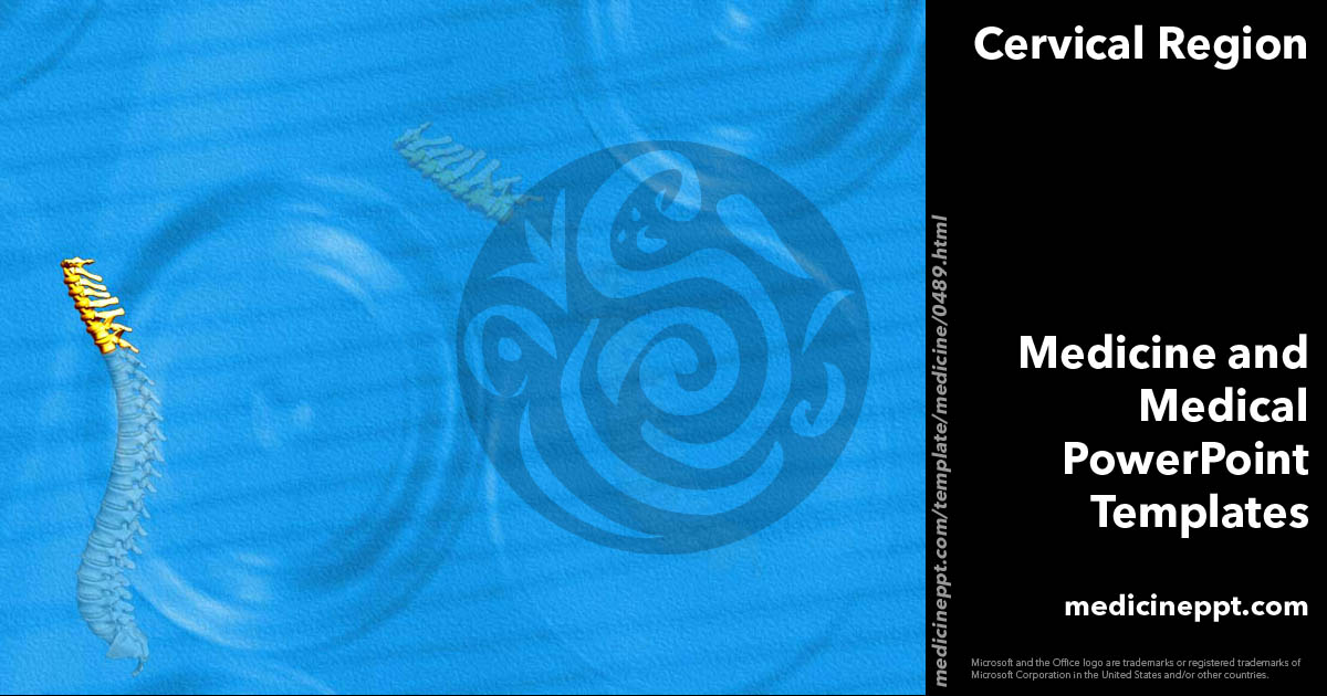 Cervical Region 01 - Medicine PowerPoint Templates