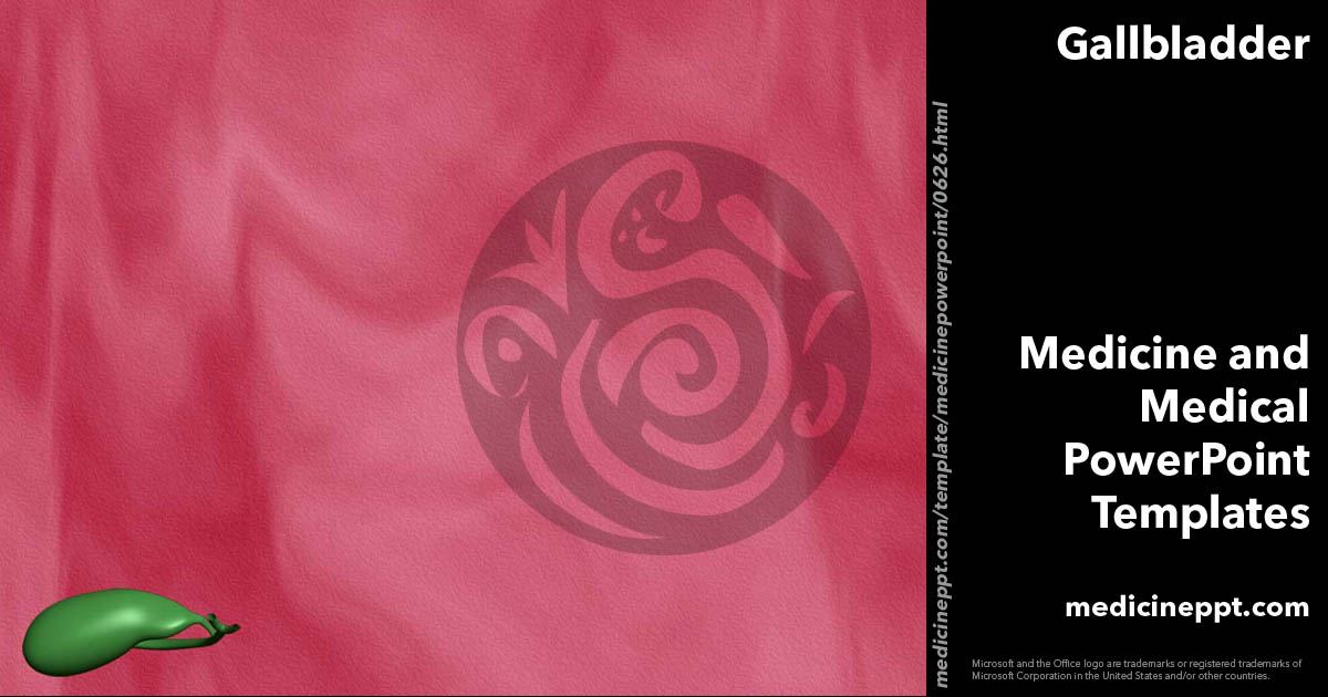Gallbladder 03 - Medicine PowerPoint Templates