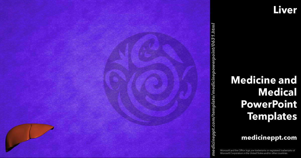 Liver 06 - Medicine PowerPoint Templates
