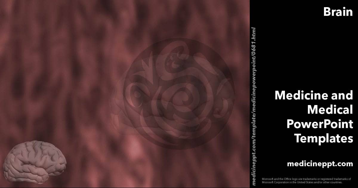 Brain 08 - Medicine PowerPoint Templates