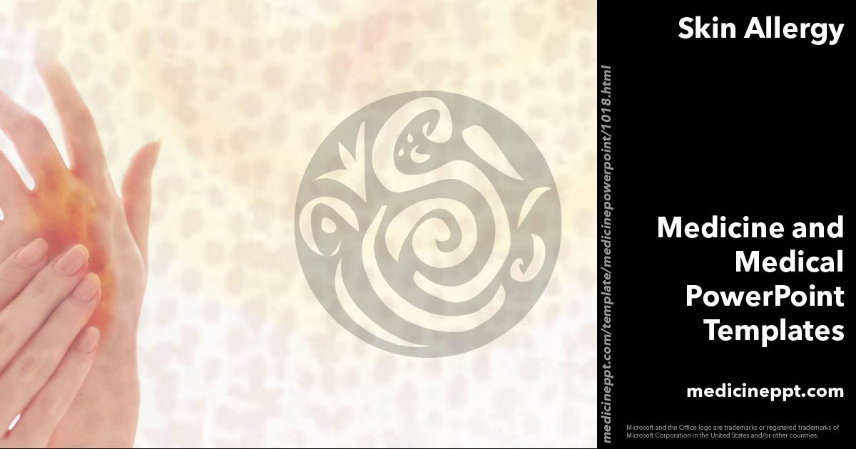 Skin Allergy 02 - Medicine PowerPoint Templates